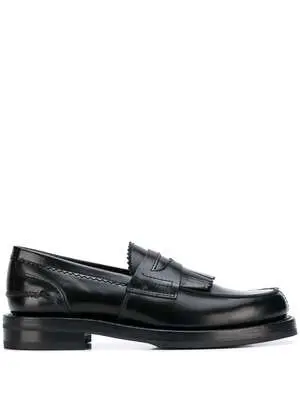 Our Legacy Fringed Leather Loafers