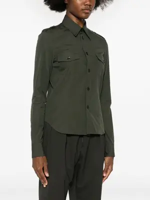 Saint Laurent Military Button-up Shirt