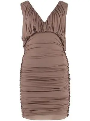 Saint Laurent Textured Cocktail Dresses