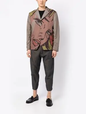 Junya Watanabe Pop Art Cropped Trousers
