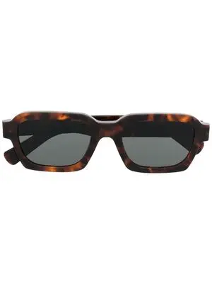 RETROSUPERFUTURE Square-frame Tortoiseshell Sunglasses - Brown