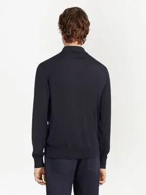 Zegna Cashseta Polo Shirt - Blue