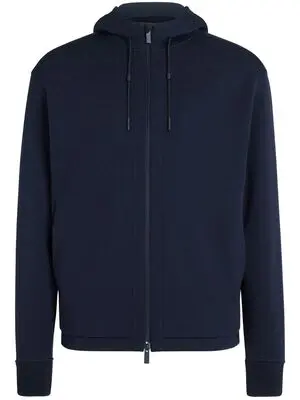 Zegna High Performance Wool-cotton Hoodie