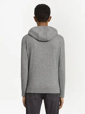 Zegna Cashmere Drawstring Hoodie
