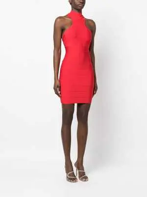 Herve Leger Icon Racer Mini Dress