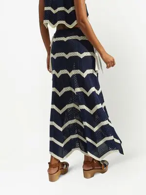 La DoubleJ Chevron Knitted Dress