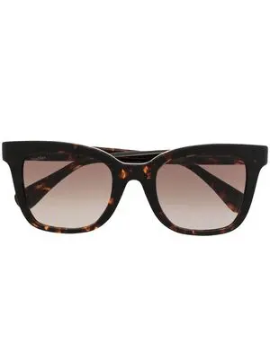 Max Mara Tortoiseshell Gradient Lenses Sunglasses