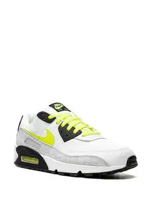 Nike Air Max 90 Reflective Logo Sneakers - White