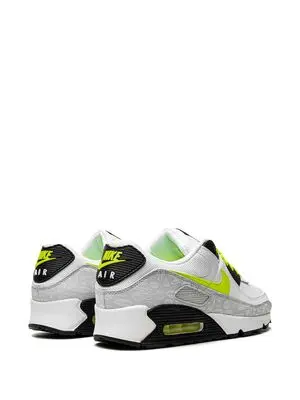 Nike Air Max 90 Reflective Logo Sneakers - White