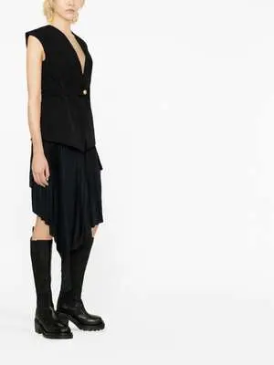 Balmain Sleeveless Single-breasted Jacket