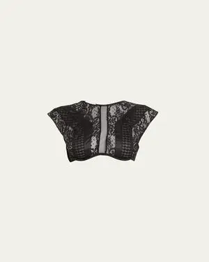LIVY Macy Patchwork Lace Bustier