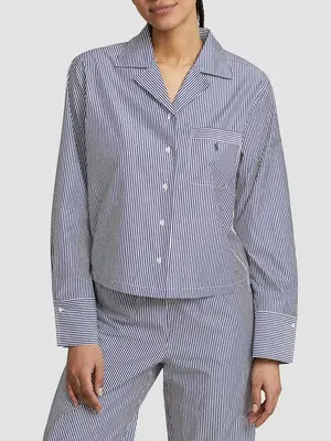 Polo Ralph Lauren Bailey Striped Long Pajama Set