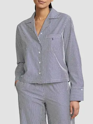 Polo Ralph Lauren Bailey Striped Long Pajama Set