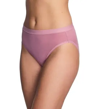 Wacoal Understated Cotton High Cut - Lilas