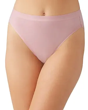 Wacoal Understated Cotton High Cut Zephyr Pink