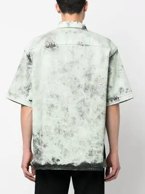 OAMC Bleach-effect Short-sleeve Shirt
