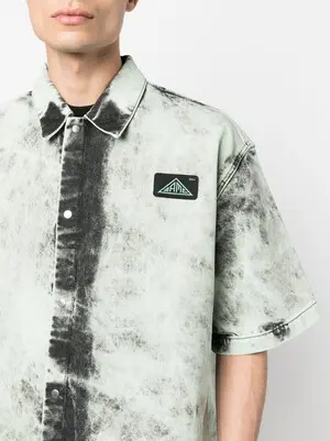 OAMC Bleach-effect Short-sleeve Shirt