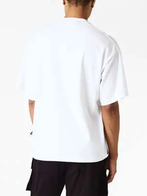 Palm Angels Upside Down Palm-print T-shirt - White