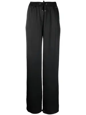 Herno High-waist Palazzo Pants Black