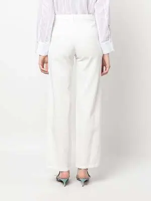 Vince High-waist Straight-leg Trousers