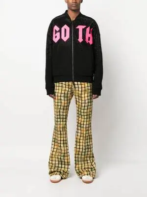 Dsquared2 Crystal-embellished Cotton Jacket