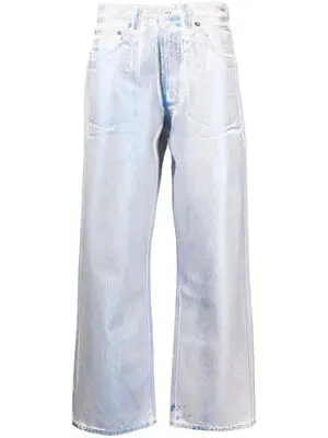 Our Legacy Third Cut Iridescent Foil Jeans