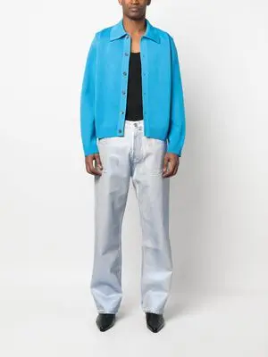 Our Legacy Third Cut Iridescent Foil Jeans