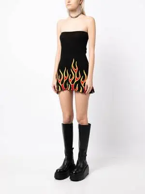 Stolen Girlfriends Club Strapess Knitted Dress - Black | Editorialist