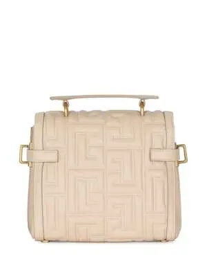 Balmain Mini B-buzz 23 Leather Tote Bag