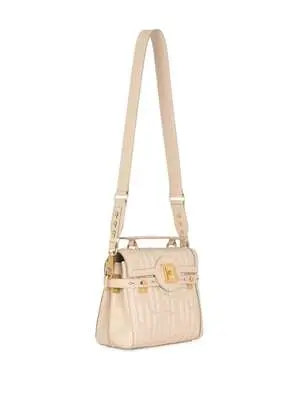 Balmain Mini B-buzz 23 Leather Tote Bag