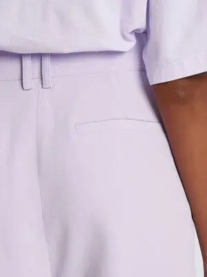 Balmain Piqué-weave High-waist Shorts