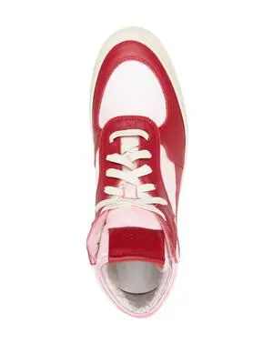Rhude Cabriolets Hi-top Sneakers - Red