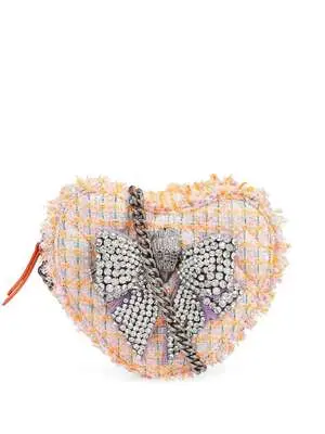 Kurt Geiger Bow Heart-shaped Crossbody Bag