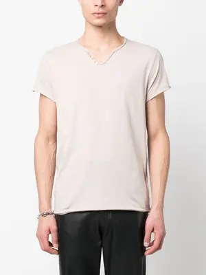 Zadig&Voltaire V-neck Cotton T-shirt