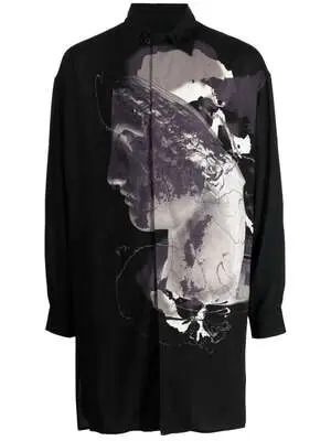 Yohji Yamamoto Long Sleeve Shirts For Men