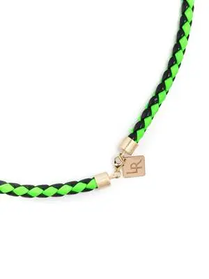 Lauren Rubinski Clover-pendant Cord Necklace