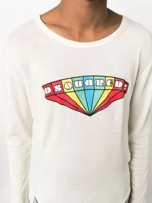 Dsquared2 Graphic-print Wool Sweatshirt