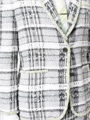 Thom Browne Tweed Single-breasted Jacket
