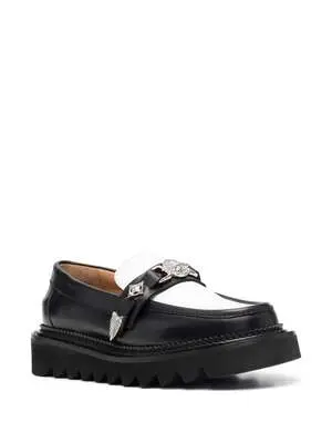 Toga Buckle-detail Loafers