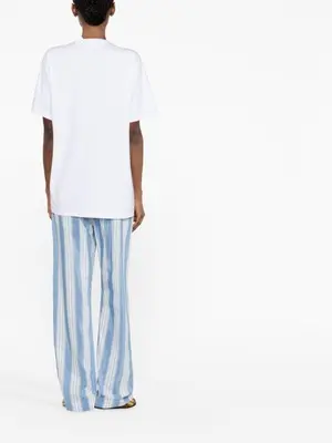 TOTEME Straight Cotton T-shirt - White