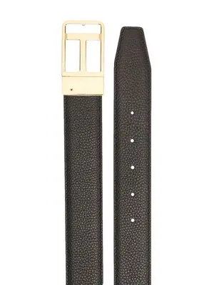 TOM FORD Leather Buckle Belt - Brown