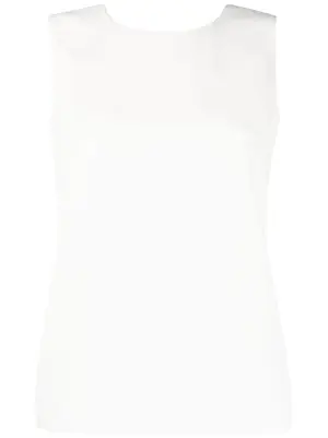 P.a.r.o.s.h Keyhole Sleeveless Blouse