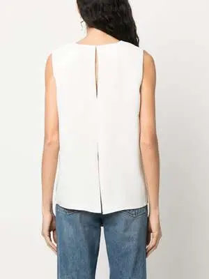 P.a.r.o.s.h Keyhole Sleeveless Blouse