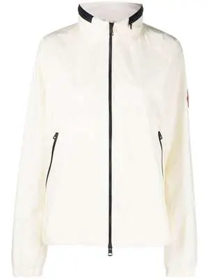 Moncler Hooded Zip-front Jacket - Neutrals