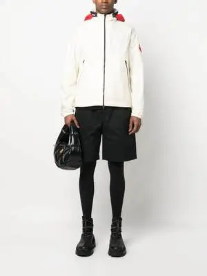 Moncler Hooded Zip-front Jacket