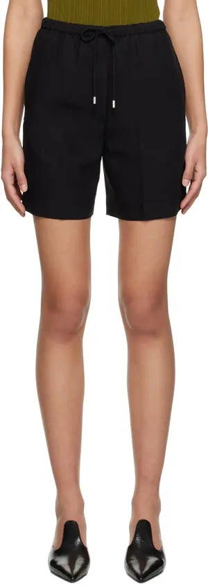 TOTEME TOTEME Drawstring Shorts - 200 Black