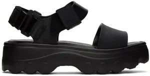 Melissa Melissa Black Kick Off Sandals 50603 Black
