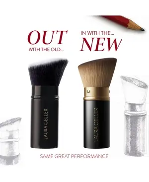 Laura Geller Beauty Retractable Angled Kabuki Brush - No Color