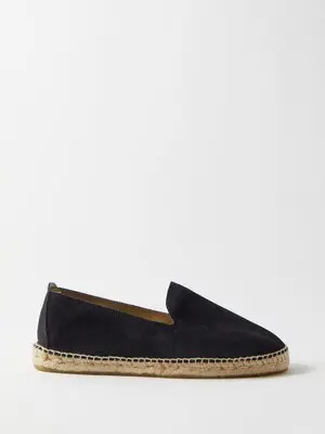 Manebí Manebí - Suede Espadrilles - Mens - Dark Navy - 40 EU Dark Navy