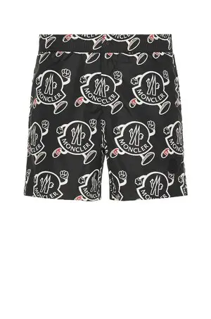 Moncler Printed Shorts For Men